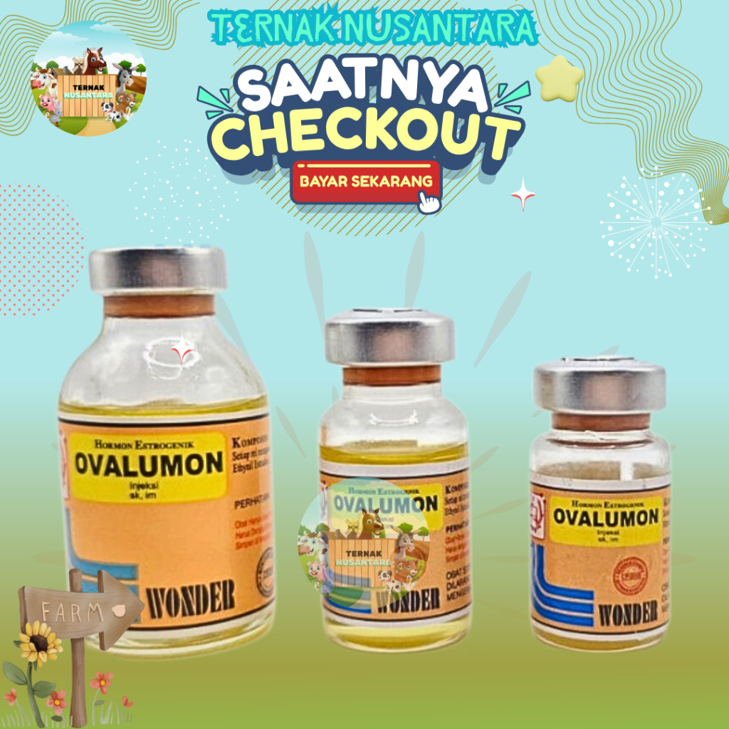 Jual OVALUMON 20 ml dan 5ml - Hormon untuk Memperbaiki Fungsi ...