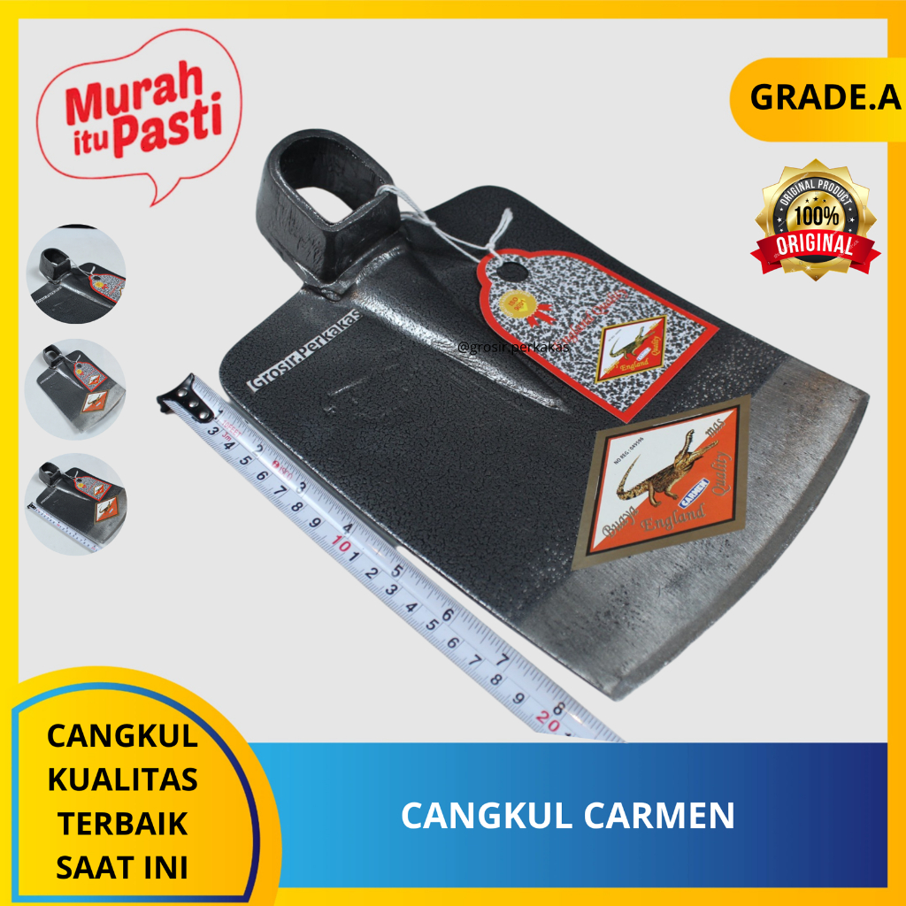 Jual CANGKUL CARMEN - pacul baja asli carmen original 100%. [A][# ...