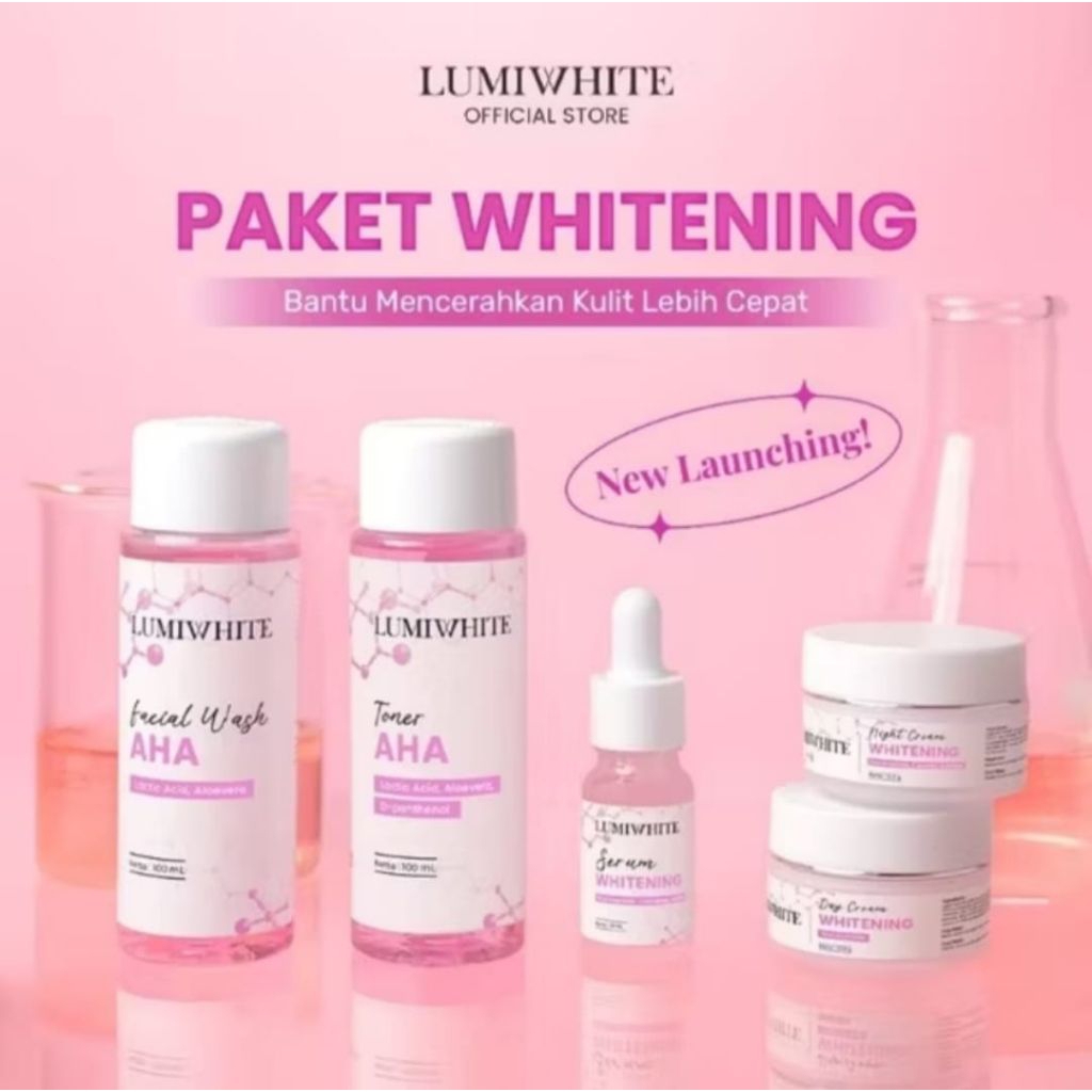 Jual Lumiwhite Paket Whitening Series Lengkap 5in1 | Shopee Indonesia