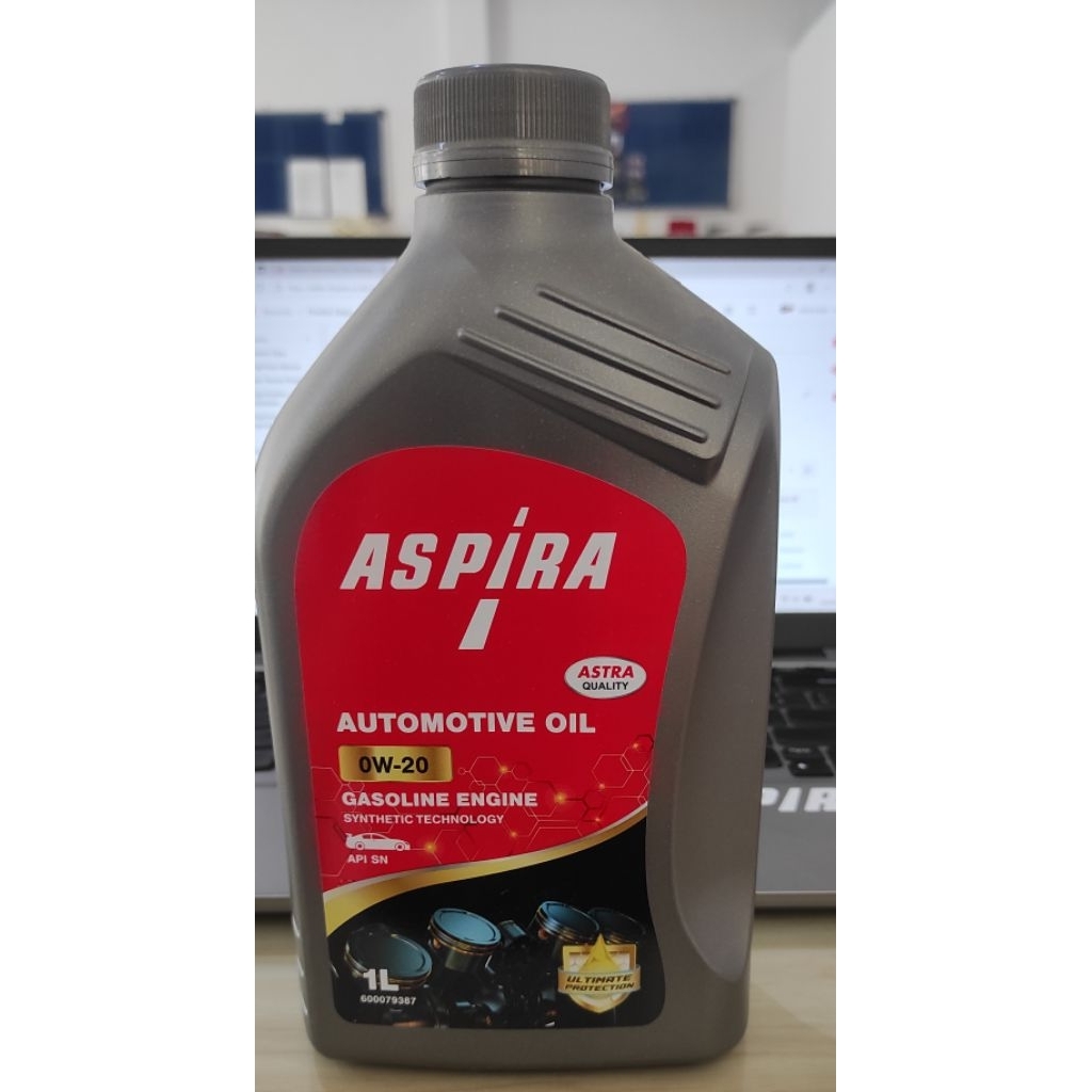 Jual Aspira oil synthetic 0W20 untuk semua mobil bensin per botol 1 ...