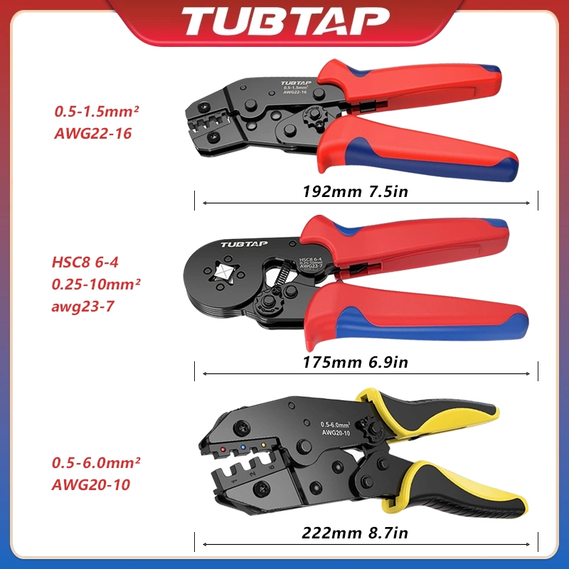 Jual TUBTAP Tang Crimping Alat Tang Ferrule Tang Tukang Listrik Tang ...