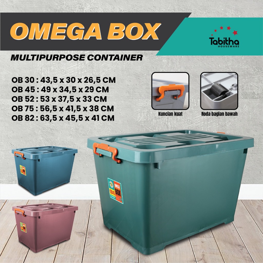 Jual Container Box Plastik Kotak Penyimpanan Besar Jumbo Serba guna ...