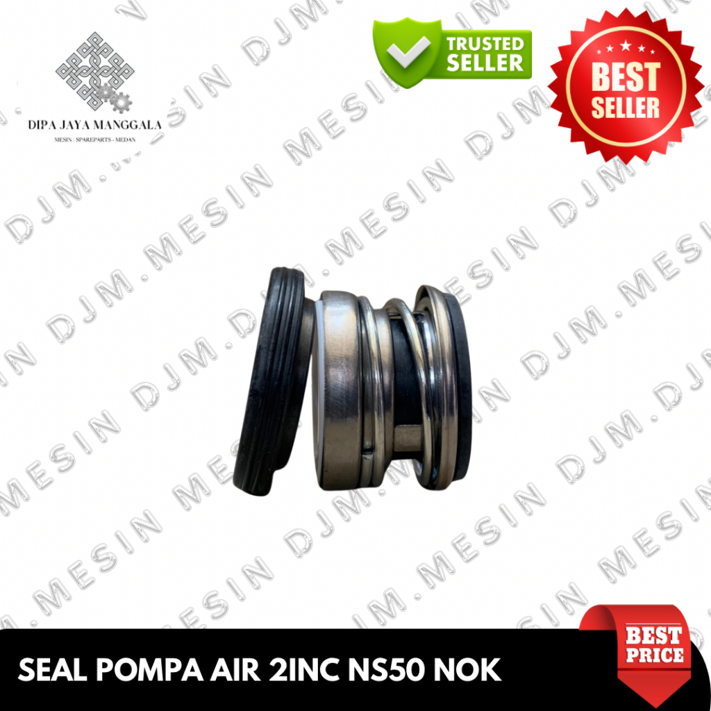 Jual SEAL POMPA AIR 2INC NS50 NOK Mechanical sil seal kato 3/4 mesin ...