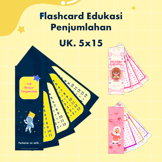 Jual Flashcard Matematika - Perkalian, Pembagian, Penjumlahan | Shopee ...