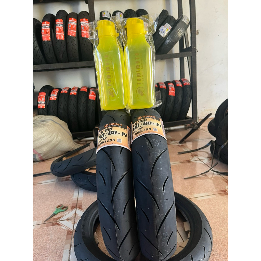 Jual BAN TOMIMOTO 90/80 14 DONAT TUBELESS | Shopee Indonesia