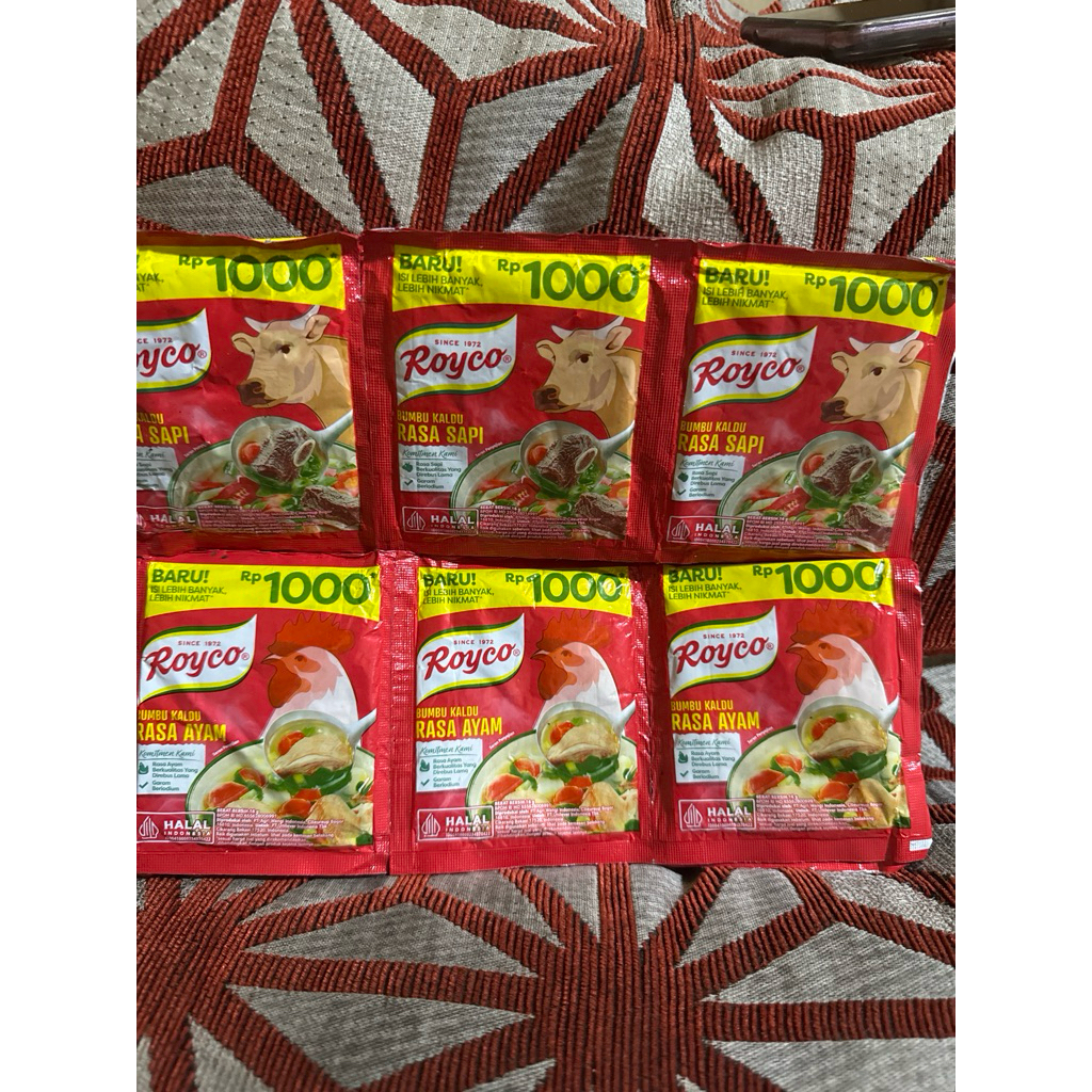Jual Royco Renceng Ayam / Sapi 16g x 12 Sachet(1000) | Shopee Indonesia