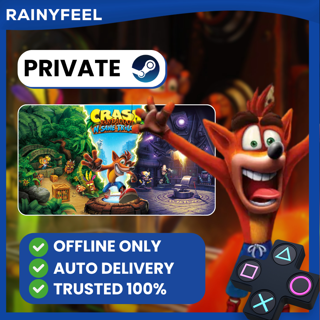 Jual [BONUS STEAM KEY] Crash Bandicoot N. Sane Trilogy / CTR / AUTO ...