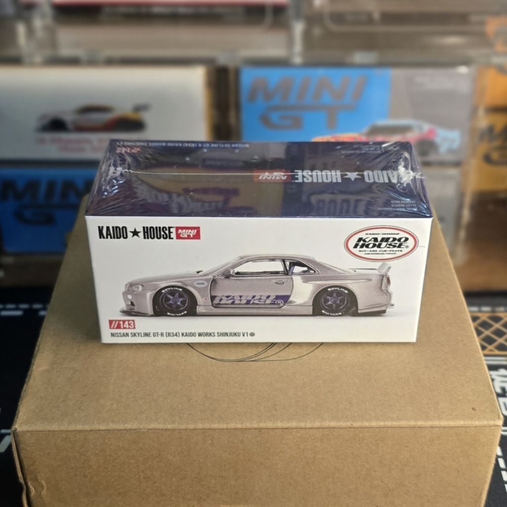 Jual KHMG143 - Nissan Skyline GT-R (R34) Kaido Works Shinjuku V1 ...
