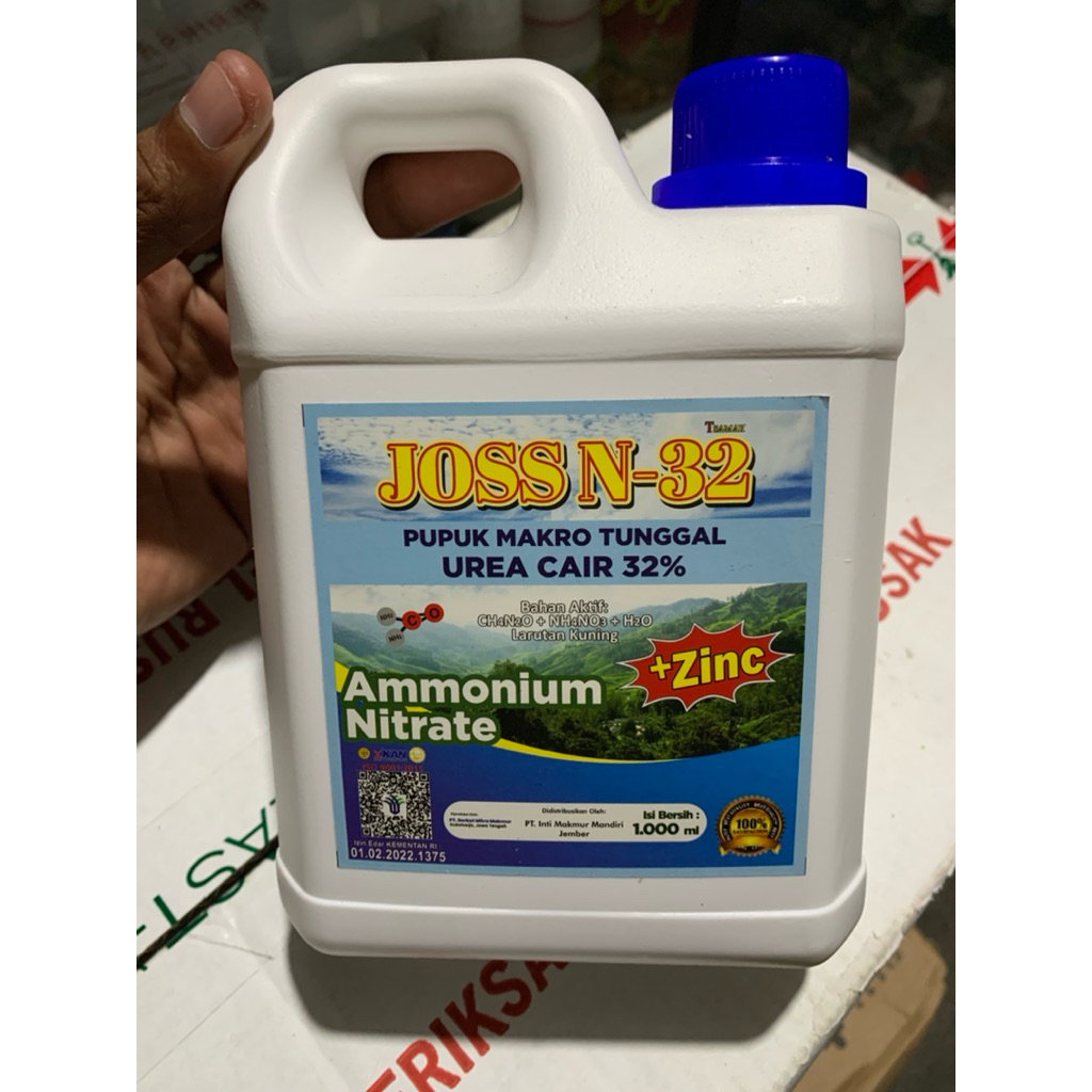 Jual PUPUK UREA CAIR JOSS N-32 1 Liter | Shopee Indonesia