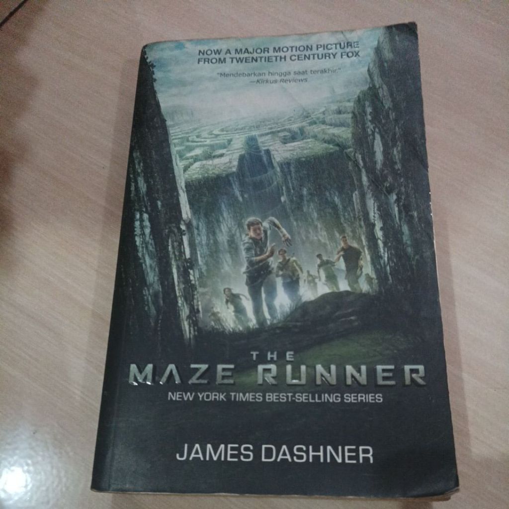 Jual buku novel fantasi the maze Runner series original | Shopee Indonesia