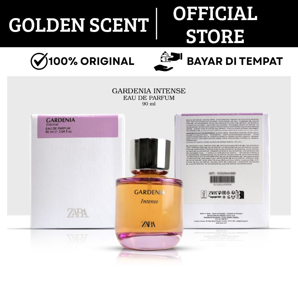 Jual Parfum Wanita Zara Gardenia Intense 90ml | Shopee Indonesia