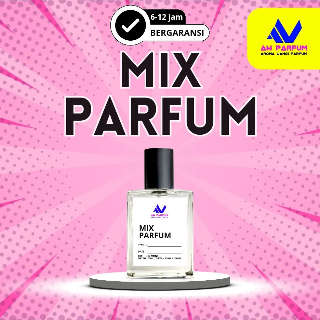 Jual MIX PARFUM by AW PARFUM Extrait Inspired Parfume best seller pria ...