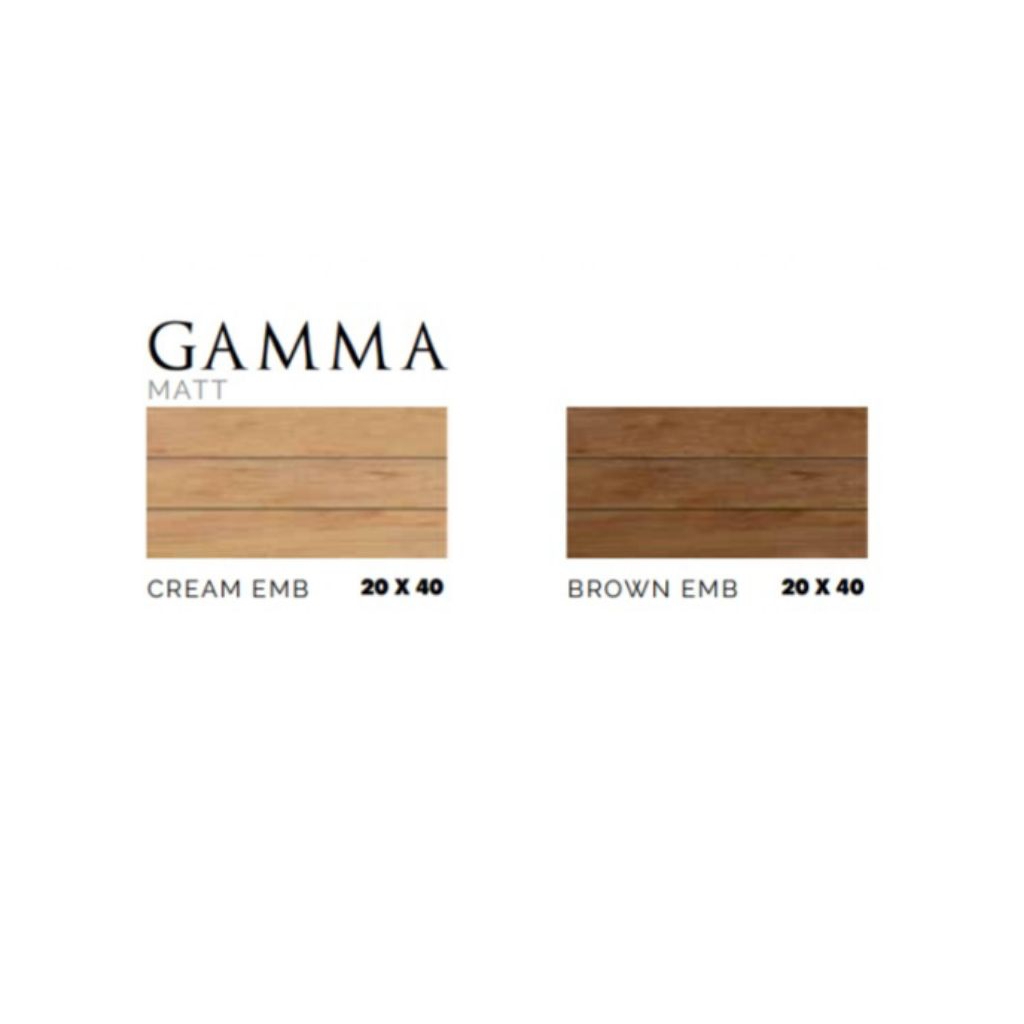 Jual KERAMIK MERK ASIA TILE TIPE GAMMA CREAM, BROWN UKURAN 20X40 MOTIF ...