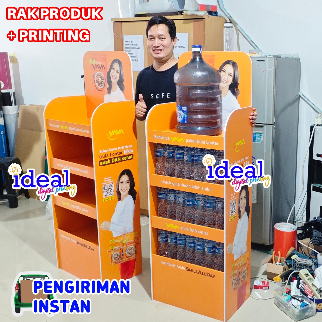 Jual Rak Produk / Rak display custom / Rak pameran / Rak promosi / Rak ...