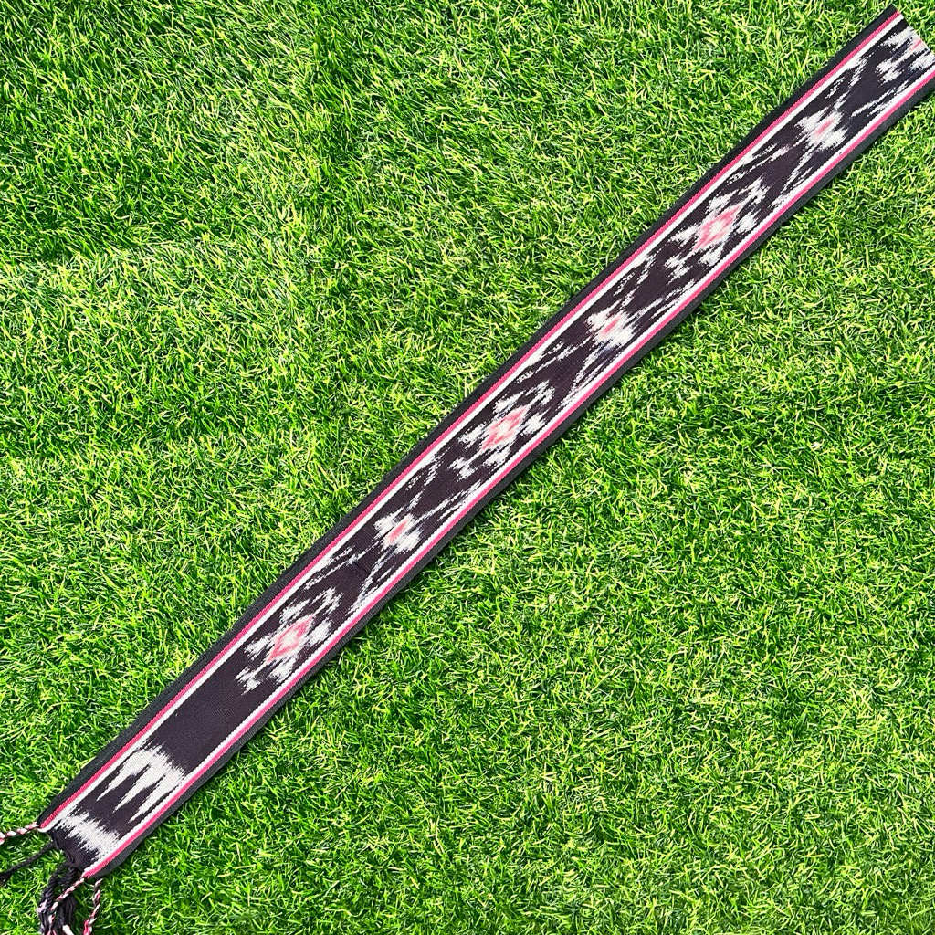 Jual syal tenun etnik motif dayak.mt2 / syal tenun etnik motif lombok ...