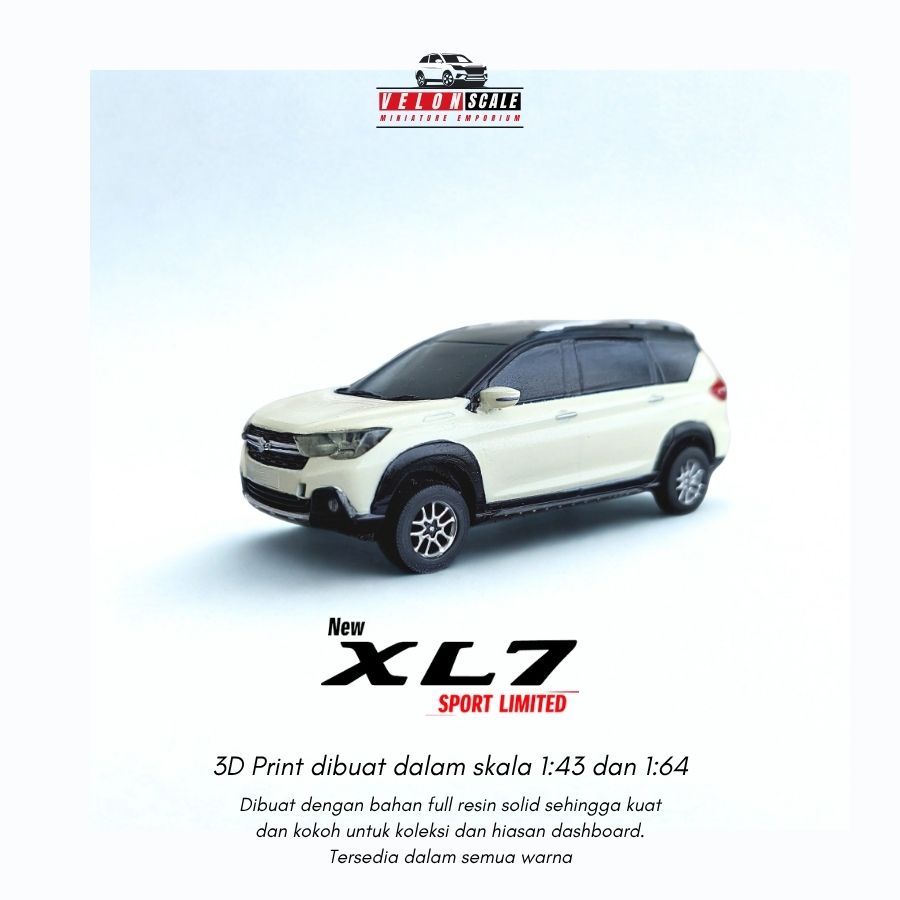 Jual Diecast Miniatur 3D Print Suzuki XL7 Skala 1:43 Full Custom Plat ...