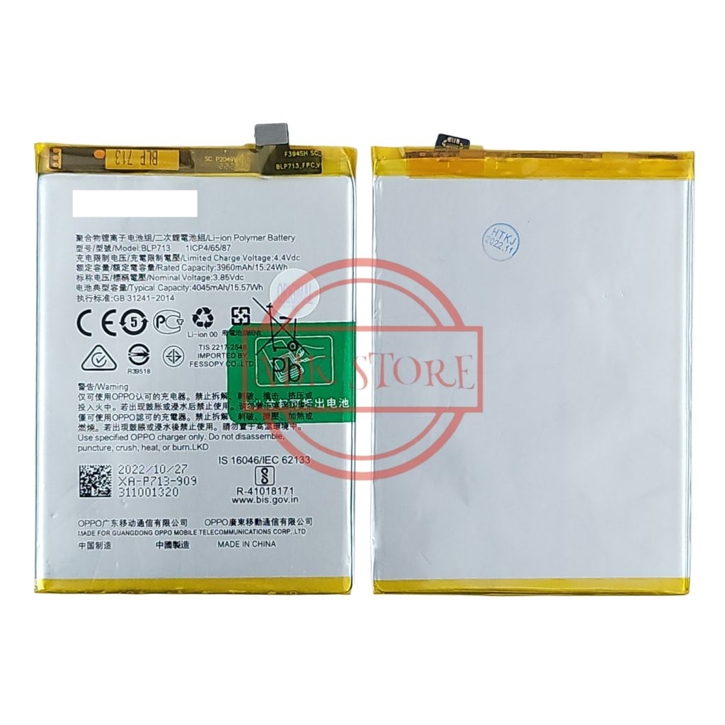 Jual BATERAI BLP713 FOR REALME 3 PRO BATTERY | Shopee Indonesia