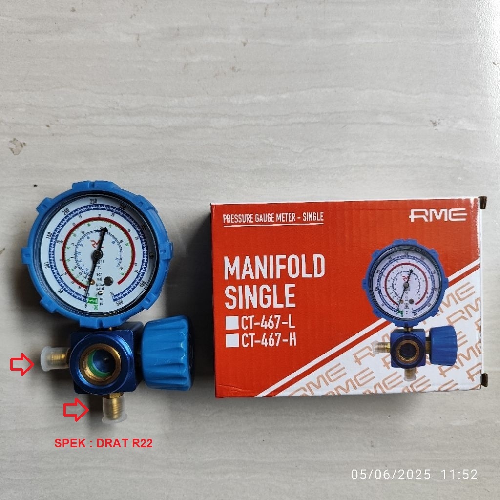 Jual Manifold single multi sign glass KACA testing single manifold kaca ...