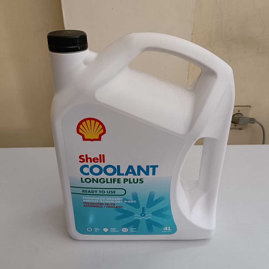 Jual Air Radiator Shell Coolants Longlife Plus (4L) | Shopee Indonesia