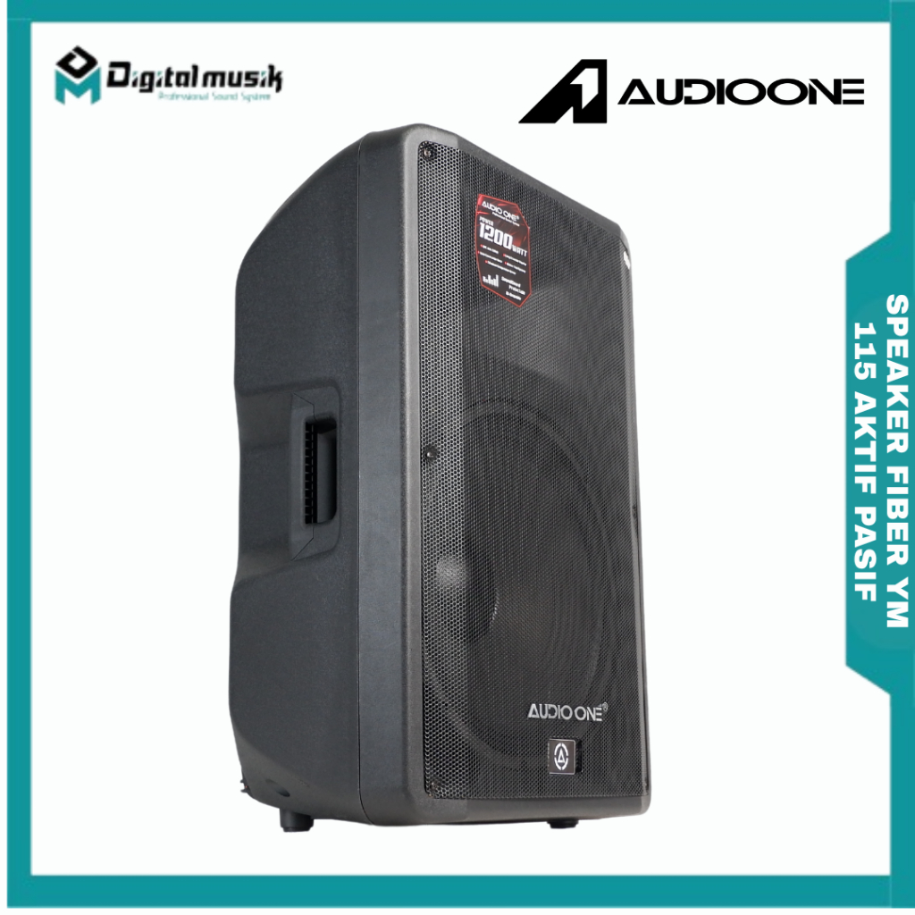 Jual AUDIO ONE Speaker Aktif Super Bass Ukuran 15 Inch YM 115 Speaker ...
