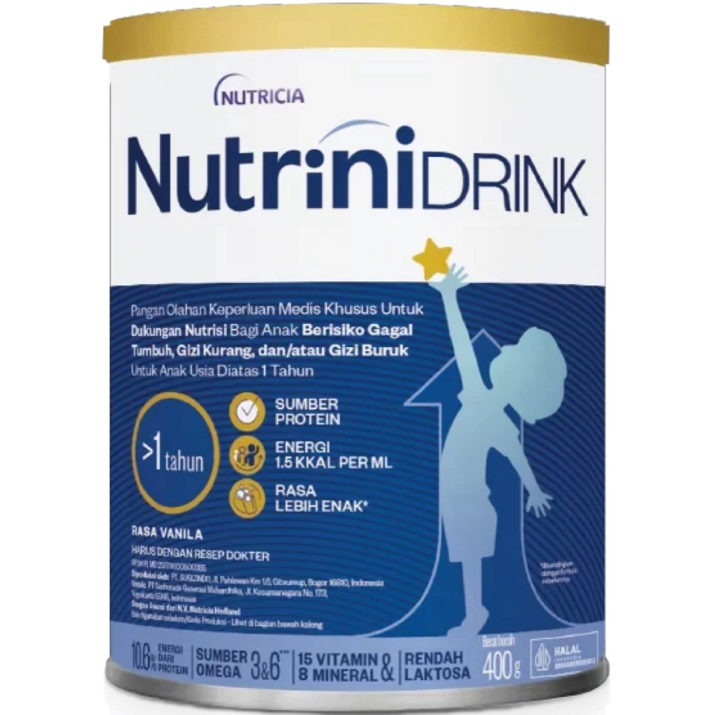 Jual Nutrinidrink 1-12 tahun 400 gr Susu Formula Khusus untuk kejar ...