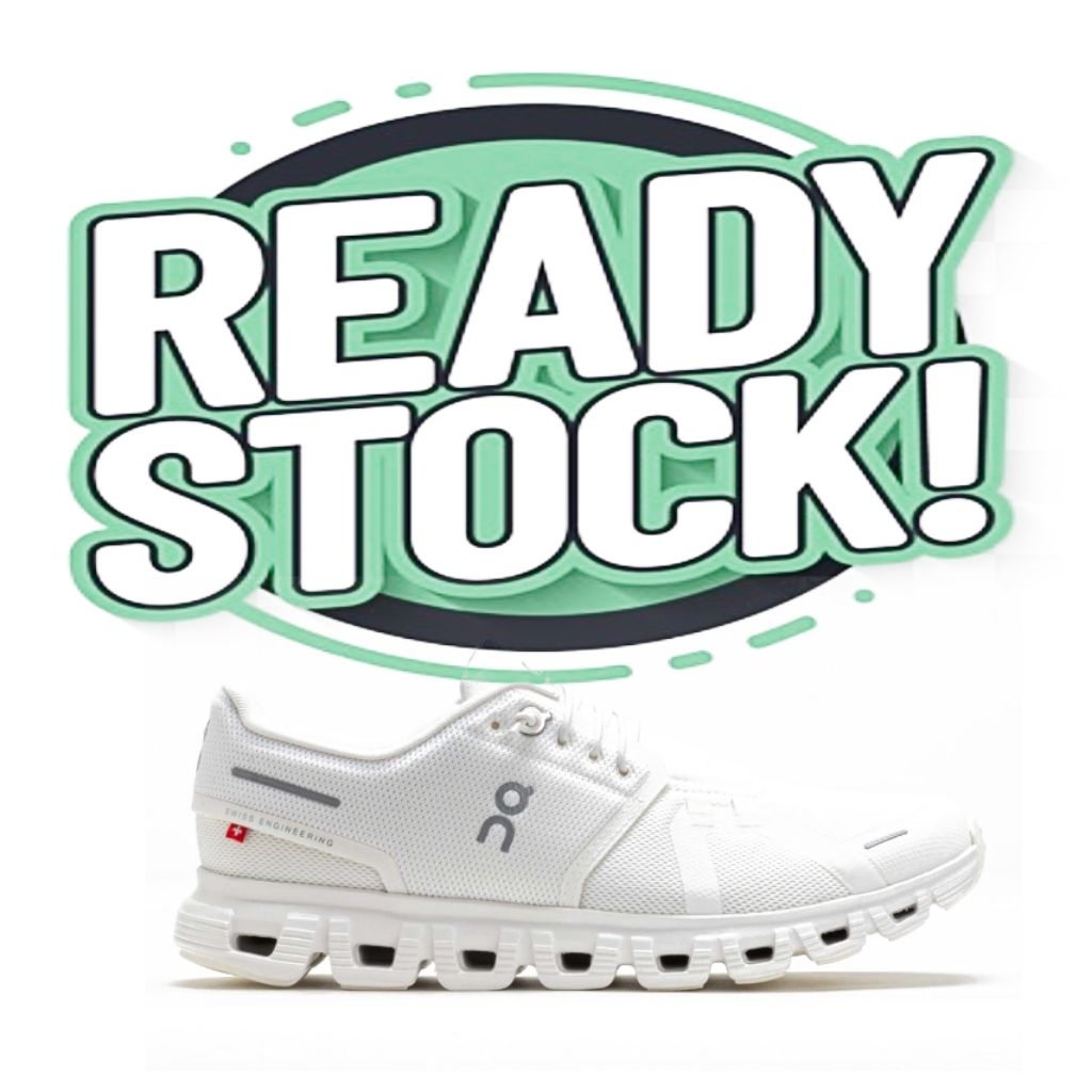 Jual Sepatu On Running Cloud 6 Triple White Original | Shopee Indonesia