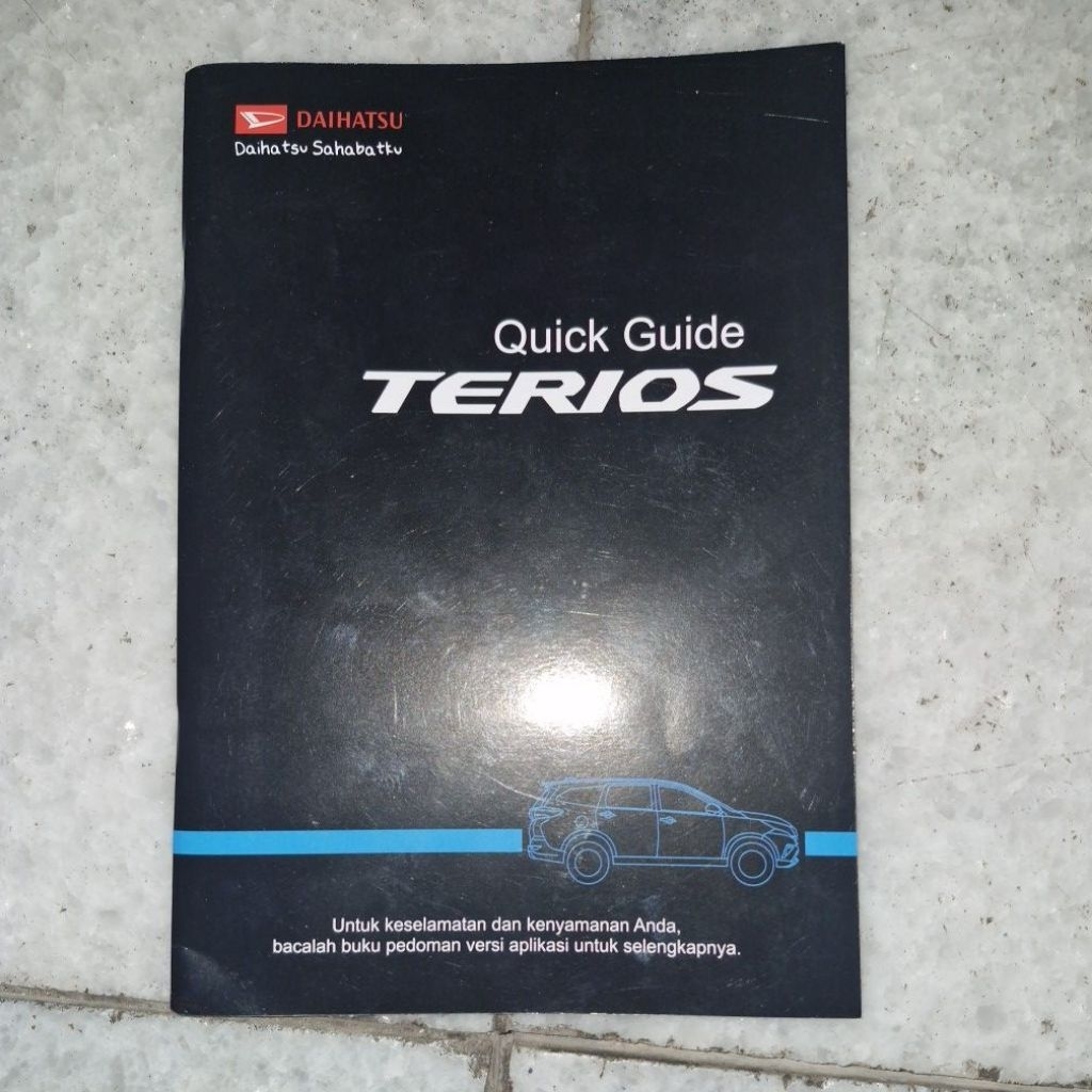 Jual BUKU MANUAL PANDUAN PEDOMAN MOBIL DAIHATSU TERIOS NEW 2022-2023 ...