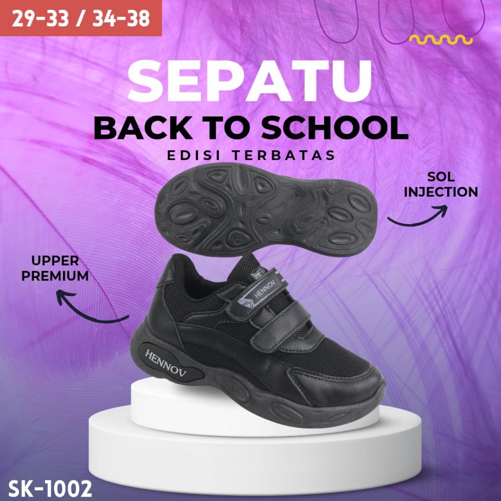 Jual SEPATU, SEPATU SEKOLAH, SEPATU SEKOLAH HENNOV, SEPATU SEKOLAH ...