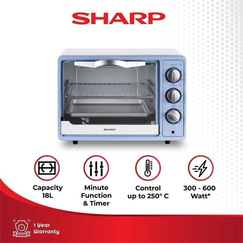Jual SHARP EO-18BL Elektric Oven Libre Series 18 L Garansi Resmi | Shopee Indonesia
