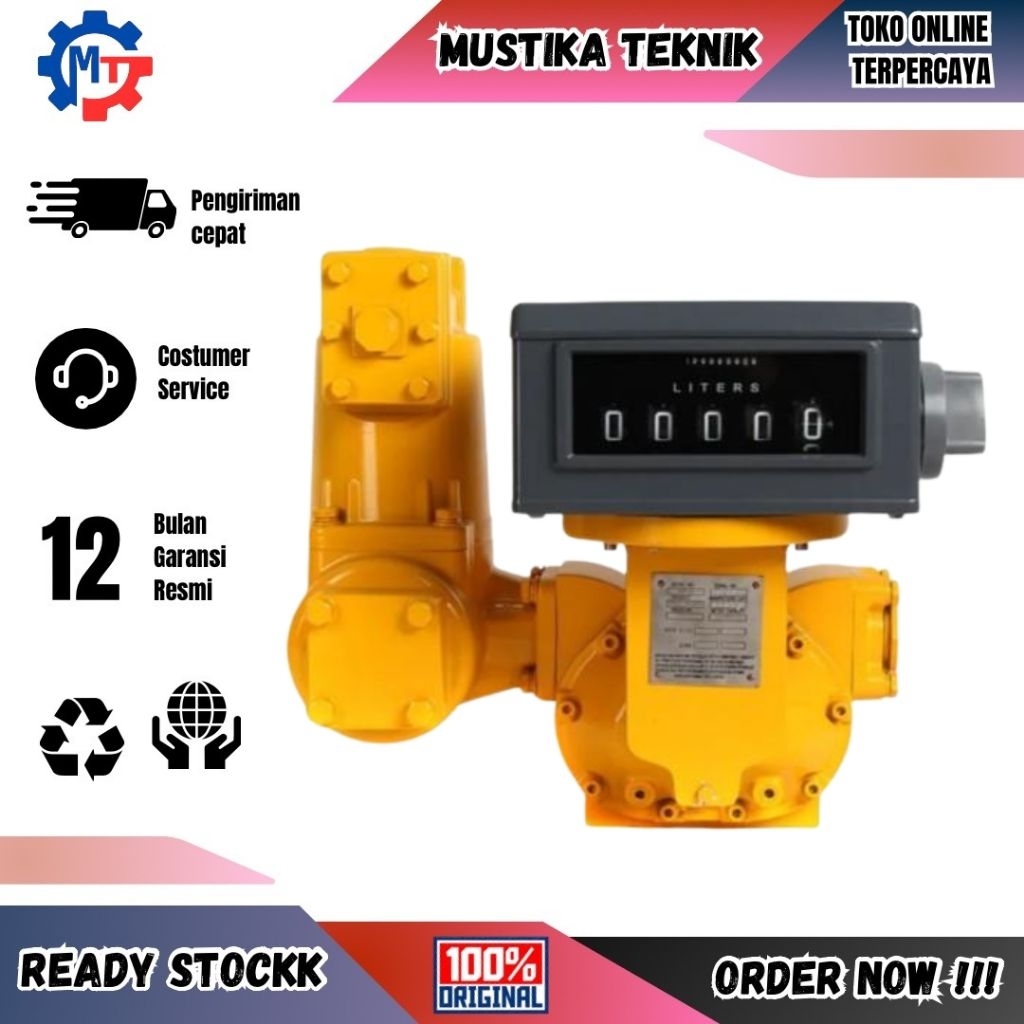 Jual FLOWMETER LC METER 2 inch M10 LIQUID CONTROL INDUSTRI TAMBANG SPBU ...
