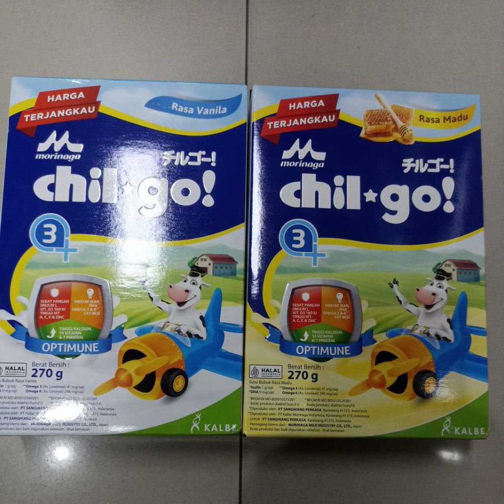 Jual chil go 3+ 270gr (promo potong tutup kemasan atas) | Shopee Indonesia