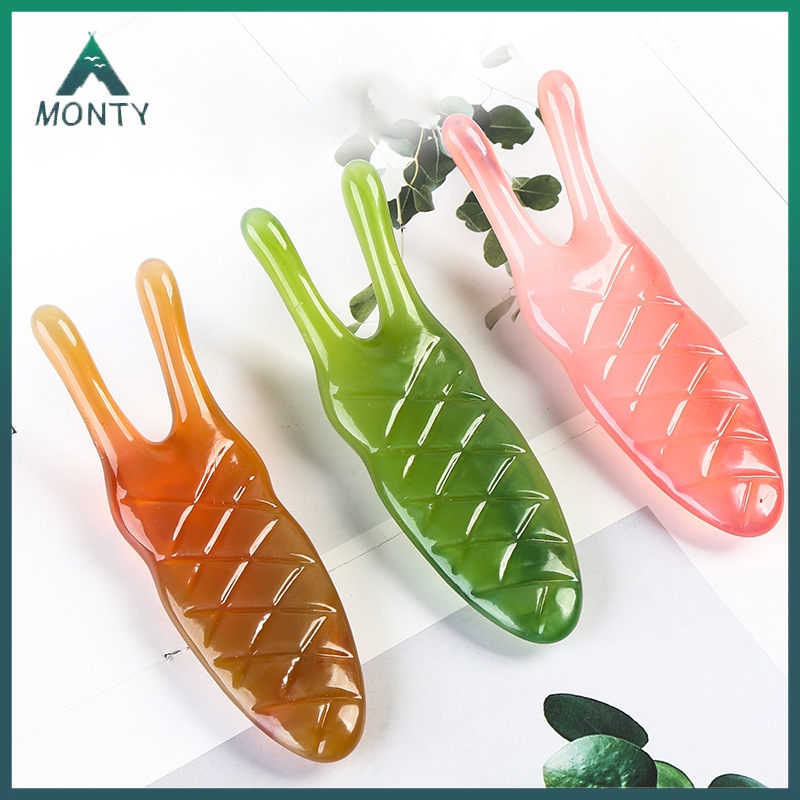Jual MONTY Batu Gua Sha Resin Alami 3D untuk Penyesuaian Wajah/Hidung ...