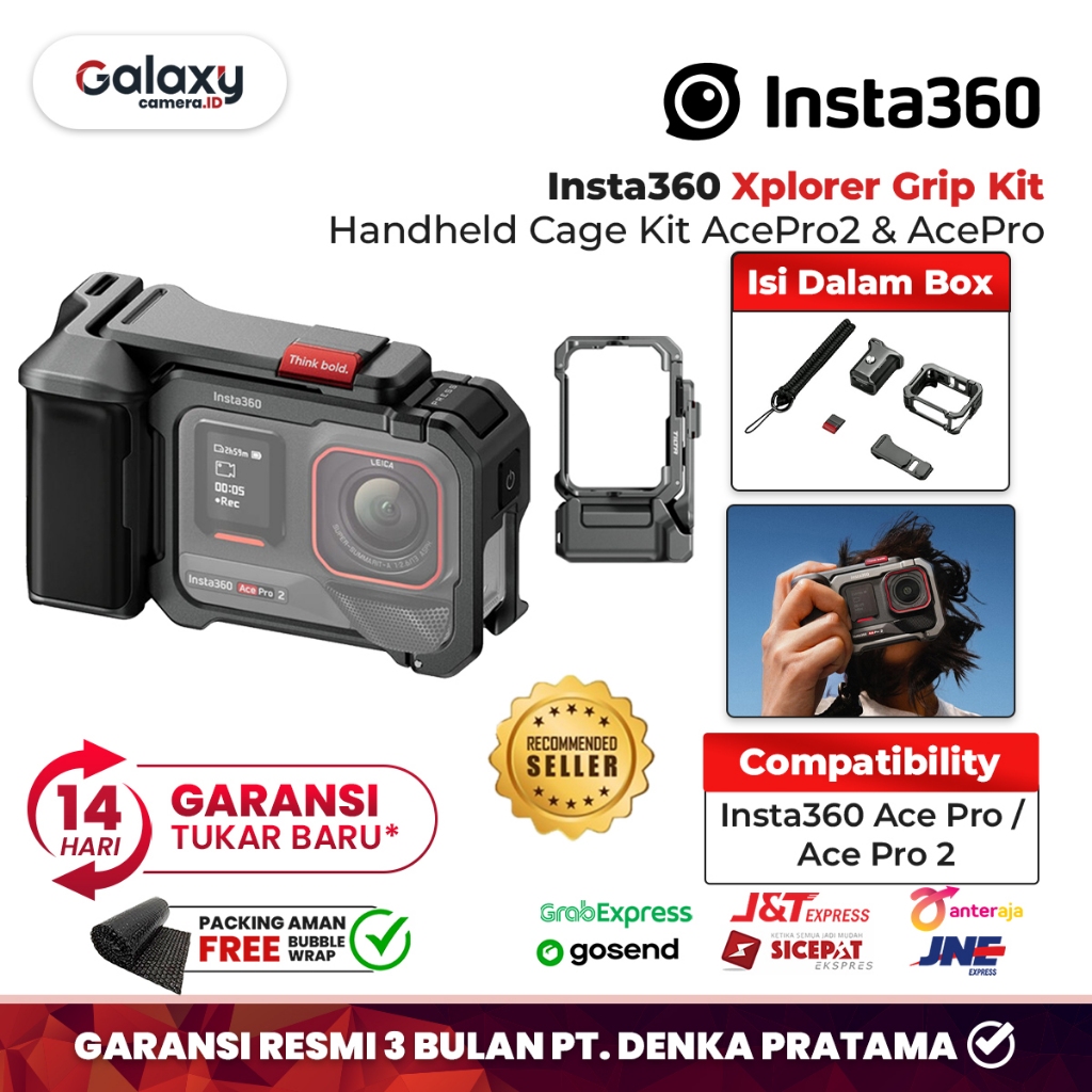 Jual Insta360 Xplorer Grip Kit for Ace Pro 2 & Ace Pro Action Cam Insta ...