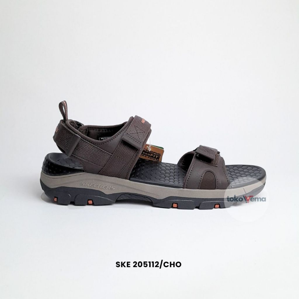 Jual (TANPA BOX) Sendal Pria Original SKECHERS TRESMEN Men's Sandal ...