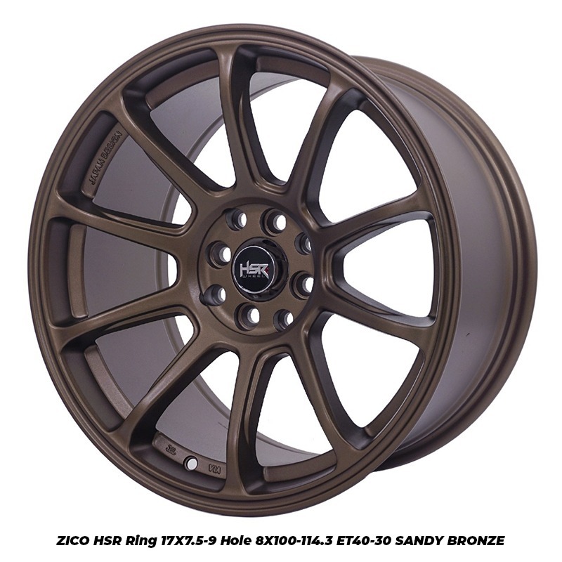 Jual velg mobil raize ring 17 warna coklat | Shopee Indonesia