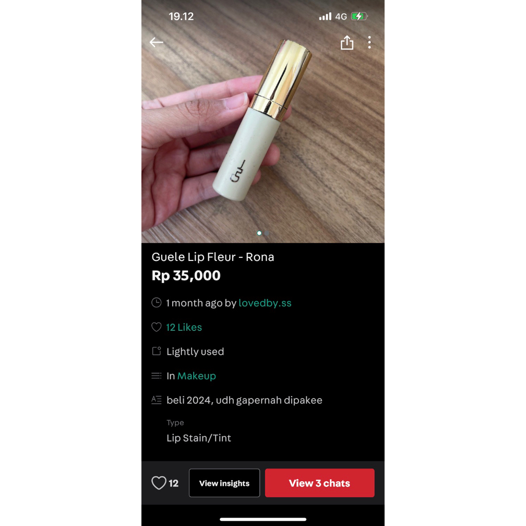 Jual liptint guele shade rona | Shopee Indonesia