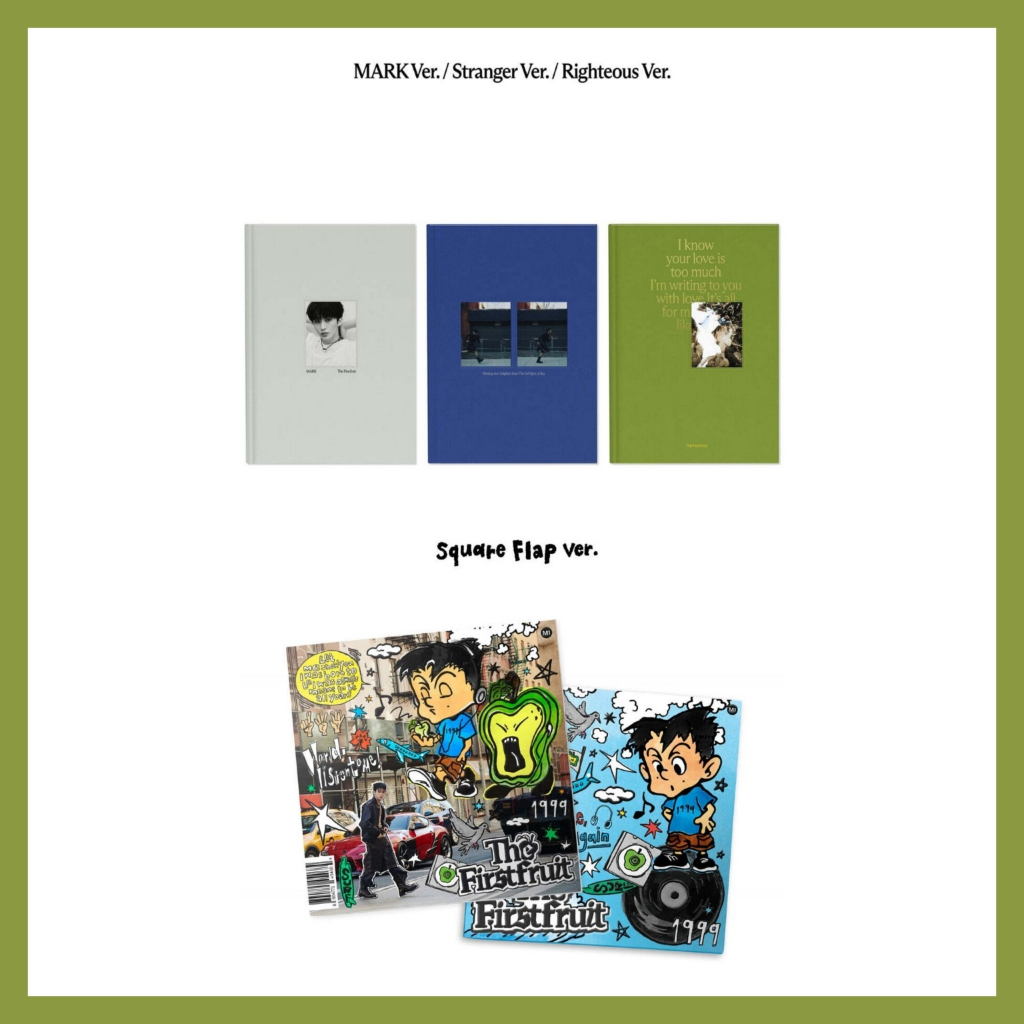Jual [READY STOCK] Album Mark The Firstfruit "photobook ver" & "square ...
