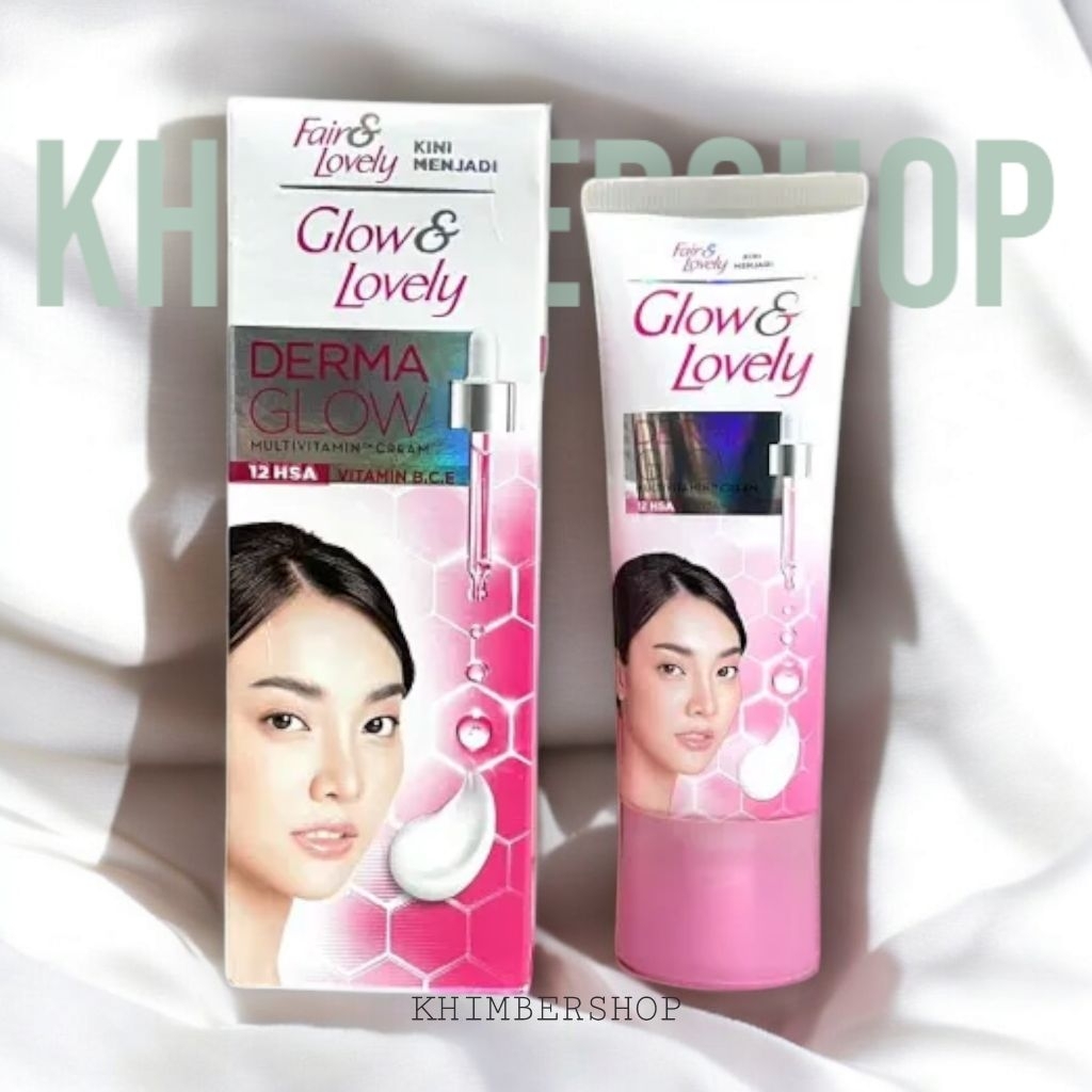 Jual Glow & lovely multivitamin cream derma glow 46g | Shopee Indonesia