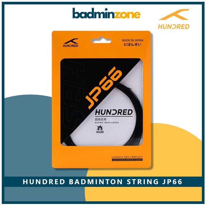 Jual Senar Badminton Hundred JP66 Original String Raket Bulutangkis ...