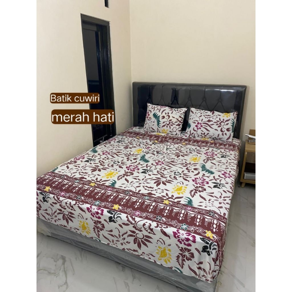 Jual Sprei motif batik ukuran komplit 120,160,180 ,200 spreijogjaan ...