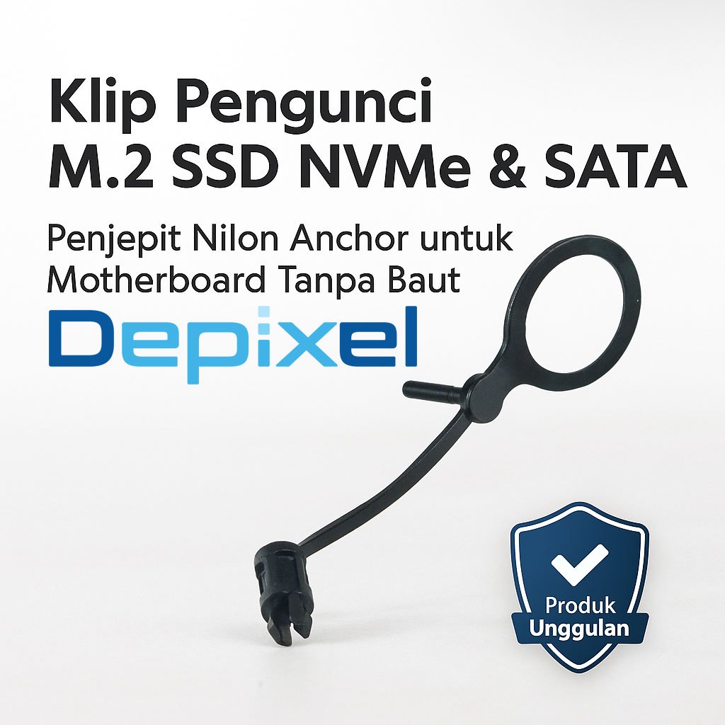 Jual Klip Pengunci M.2 SSD NVMe & SATA – Penjepit Nilon Anchor untuk ...