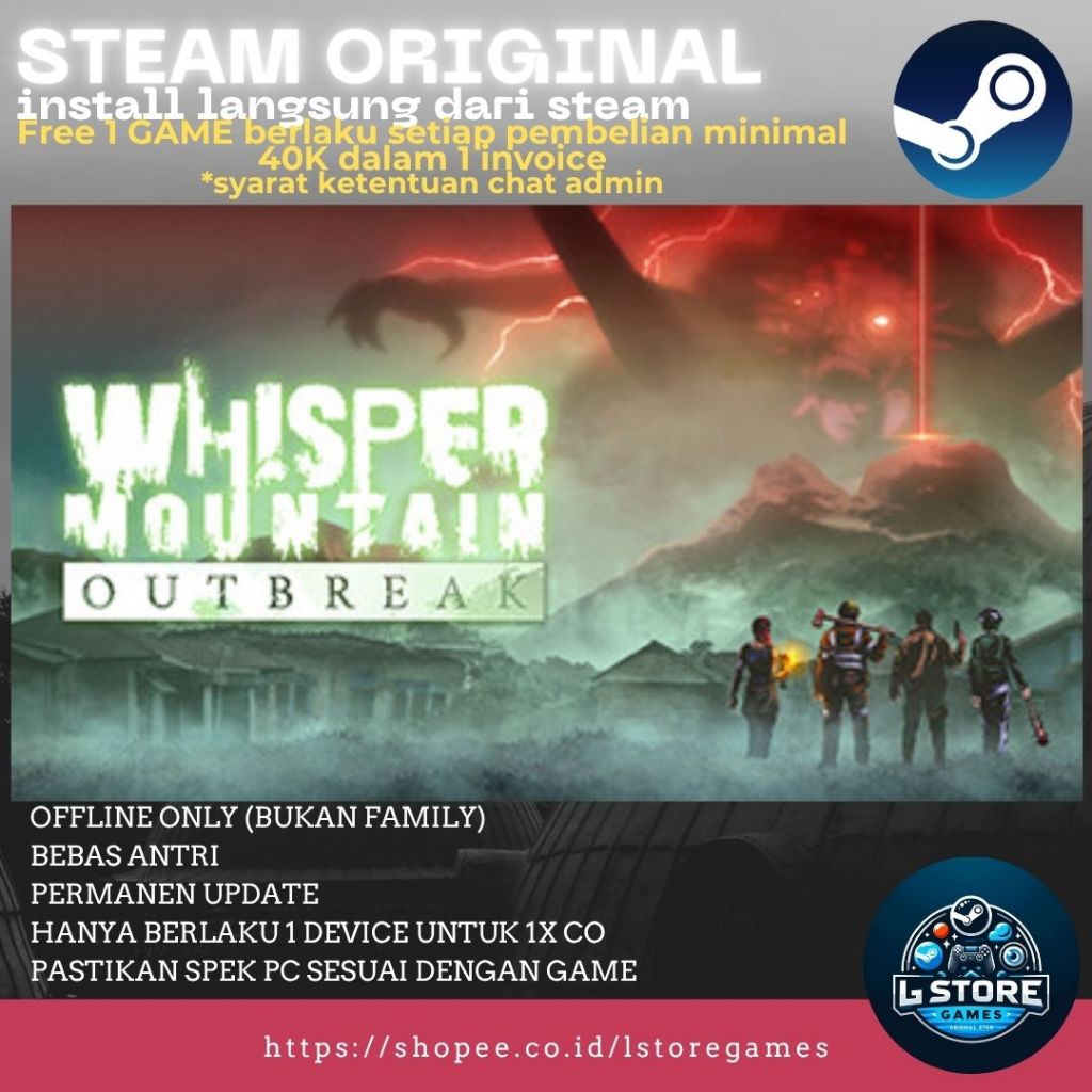 Jual Whisper Mountain Outbreak Game PC Original Offline | Shopee Indonesia
