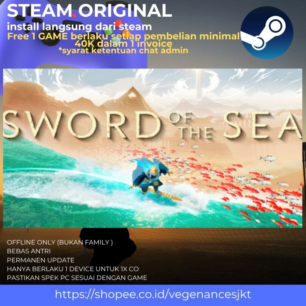 Jual Sword of the Sea PC Game Original + Latest Update | Shopee Indonesia