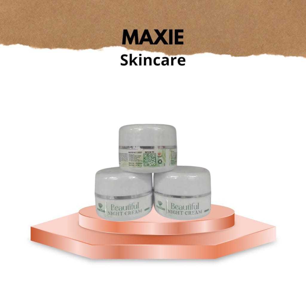 Jual Maxie Glowing Night Cream 12,5g | Cream flek maxie kemasan baru ...