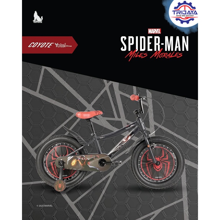 Jual Element Coyote Yotel X3 Spiderman [12 / 16 / 18 Inch] Sepeda BMX ...