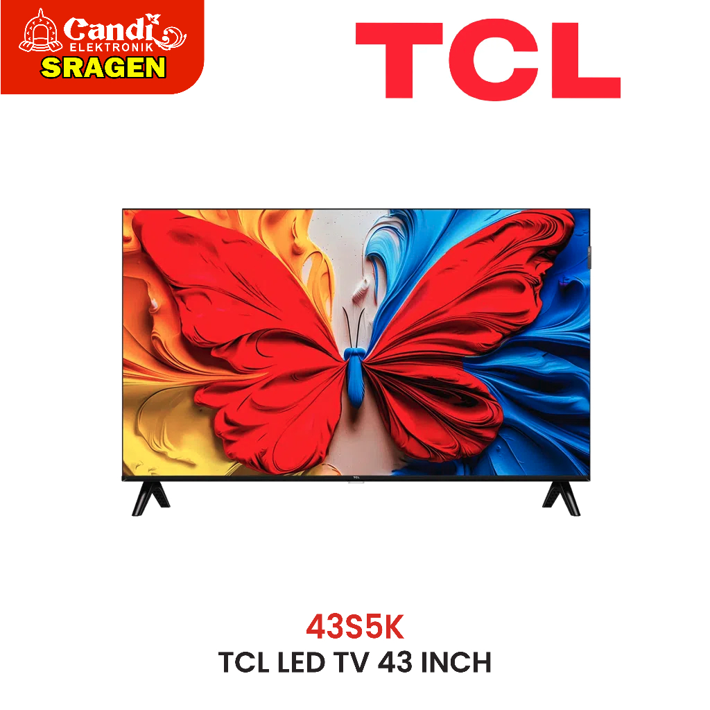 Jual TCL 43 Inch FHD Smart LED Google TV - 43S5K | Shopee Indonesia