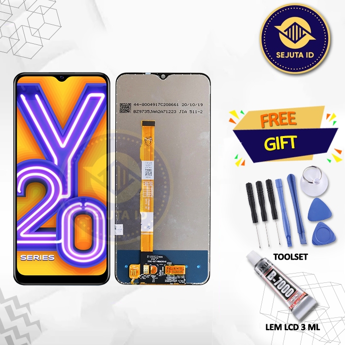 Jual LCD VIVO Y20 / Y20S / Y12S / Y15S ORIGINAL FULLSET [ FREE TOOLSET + LEM LCD ] | Shopee ...