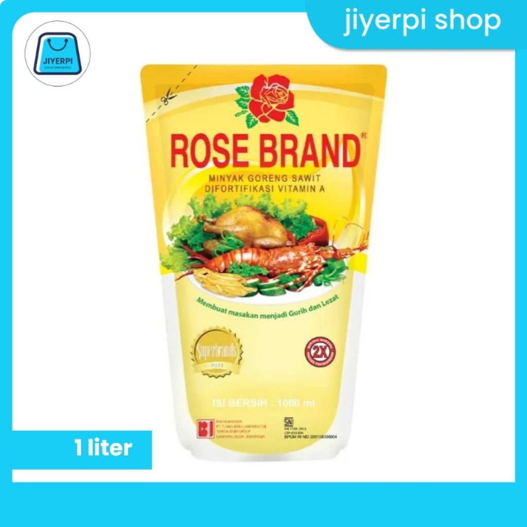 Jual ROSE BRAND Minyak Goreng (1 liter) | Shopee Indonesia
