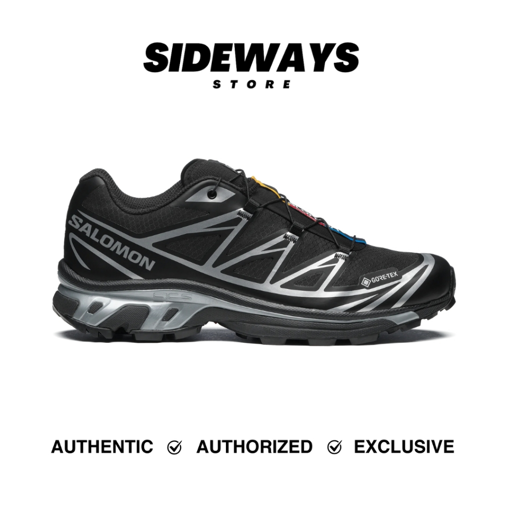 Jual Salomon XT-6 Goretex FTW Black Silver | Shopee Indonesia