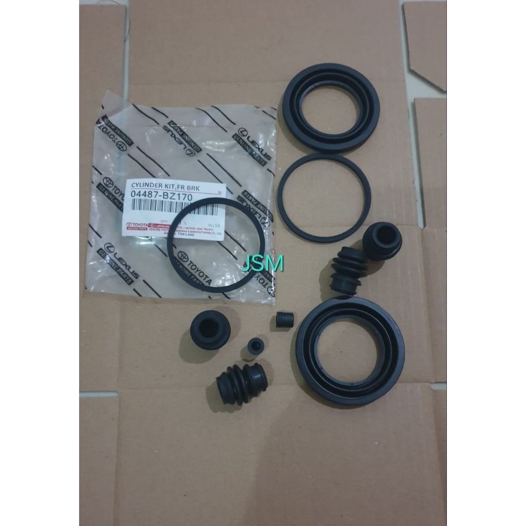 Jual Oil Seal Kit Oli Sil Caliper Kaliper Kit Front Karet Cakram Depan Toyota Calya Sigra 1set ...